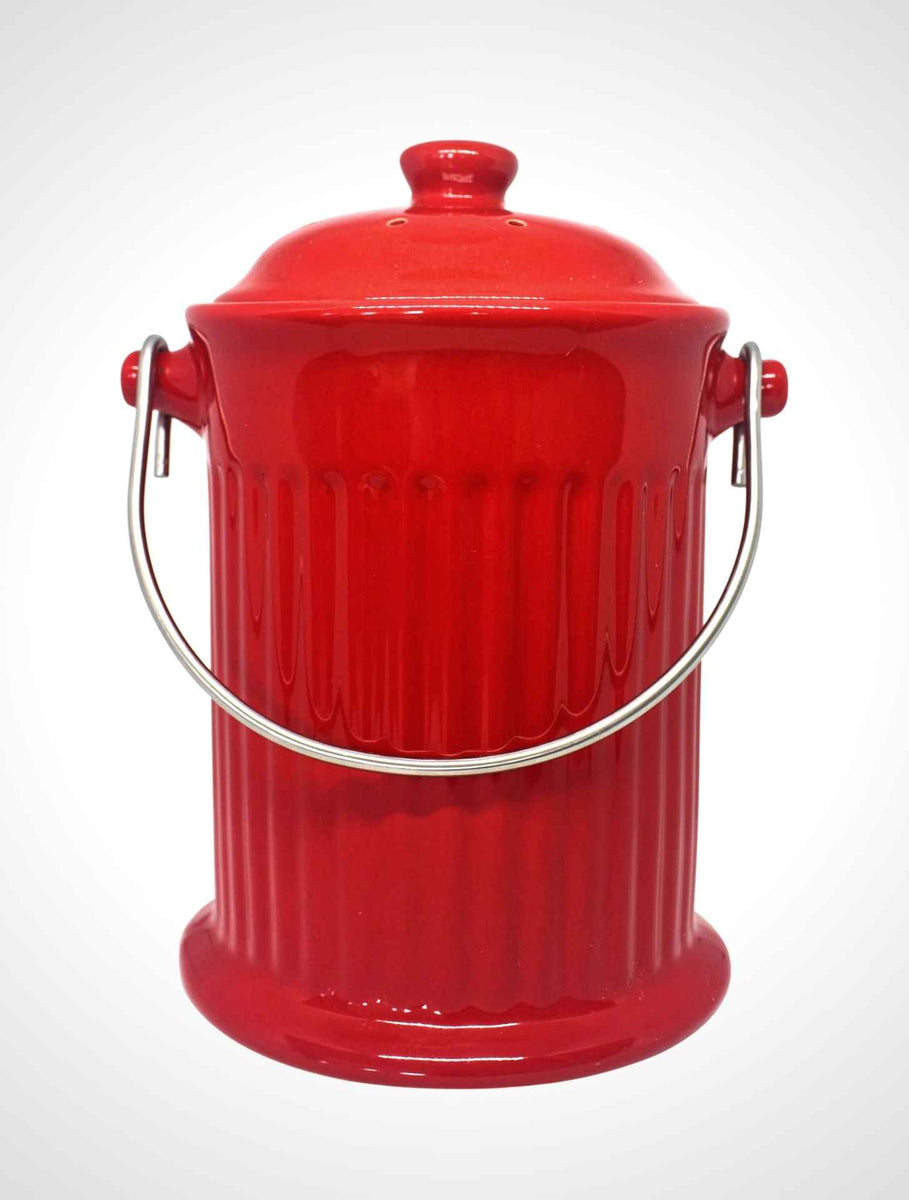 Ceramic Eco Friendly Compost Bin | Eco.Pegs